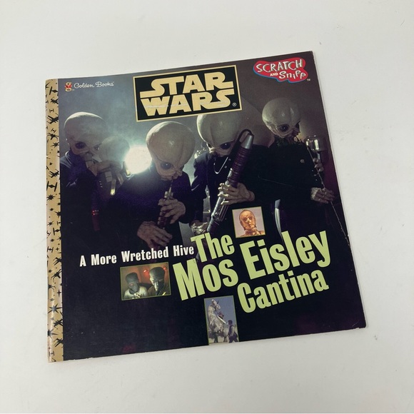 Golden Books | Holiday | Golden Books Vintage The Mos Eisley Cantina A ...
